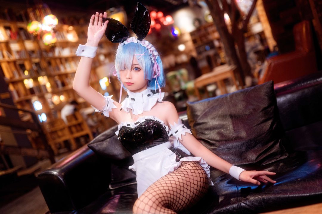 Coser@蠢沫沫 (chunmomo) Vol.025 蕾姆兔女郎 (41p)[549.85 MB] - idolcos