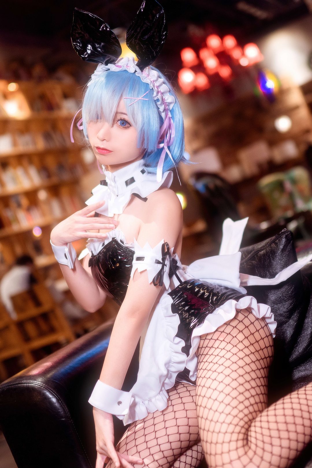 Coser@蠢沫沫 (chunmomo) Vol.025 蕾姆兔女郎 (41p)[549.85 MB] - idolcos