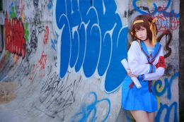 Coser@G44不会受伤 Vol.067 凉宫 制服 (20p)[51.55 MB] - idolcos