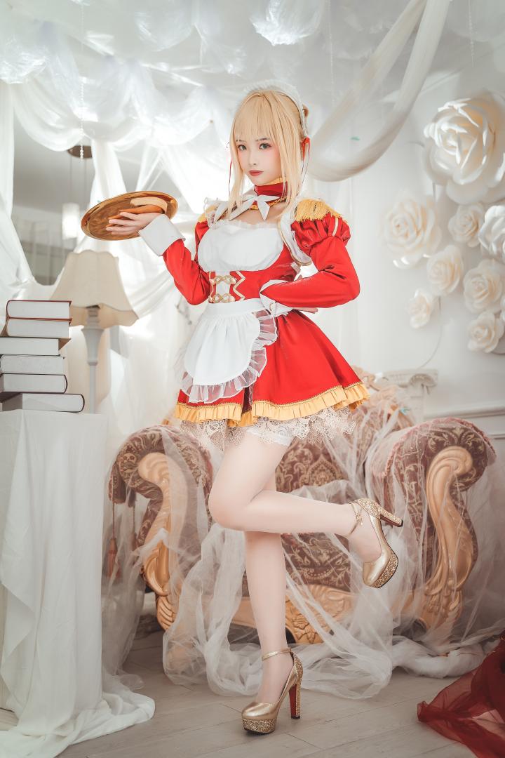 Coser@雯妹不讲道理 No.028 尼禄女仆 (20p)[264.7 MB] - idolcos